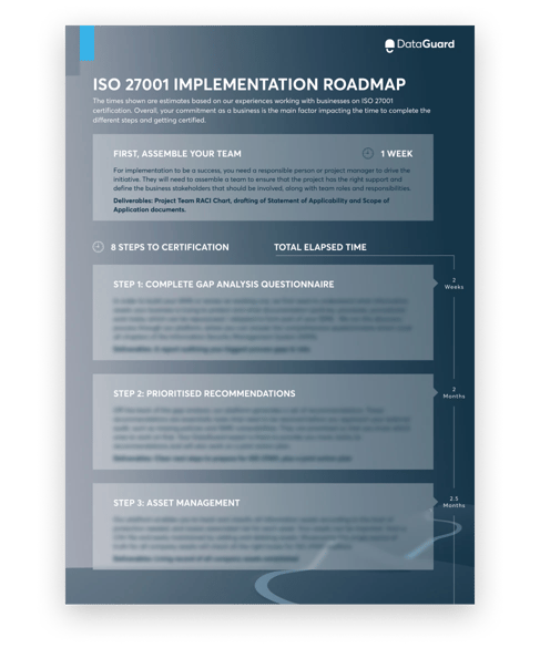 Guide: ISO 27001 Implementation Roadmap Guide: ISO 27001 Implementation Roadmap